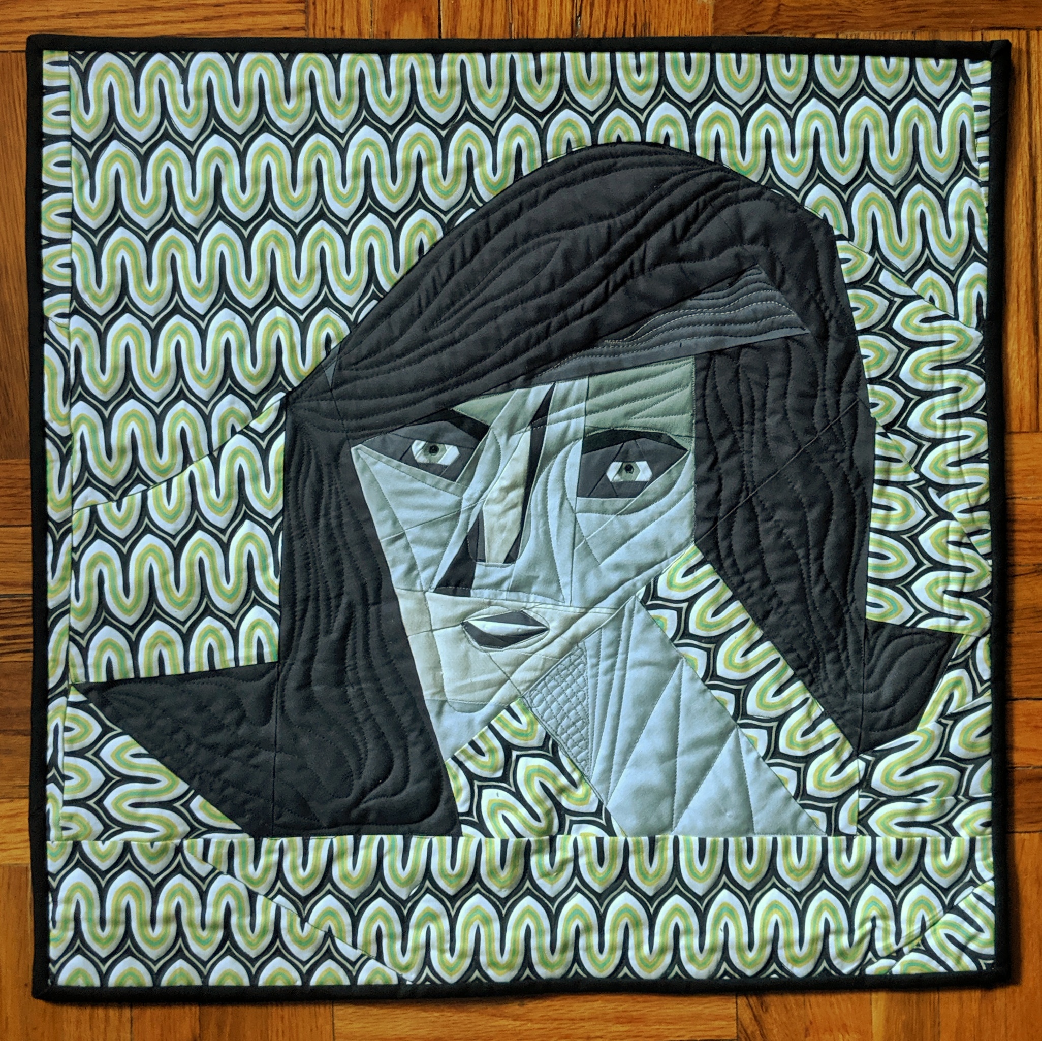Portrait Quilt: A Happy Surprise – Boy Meets Quilt